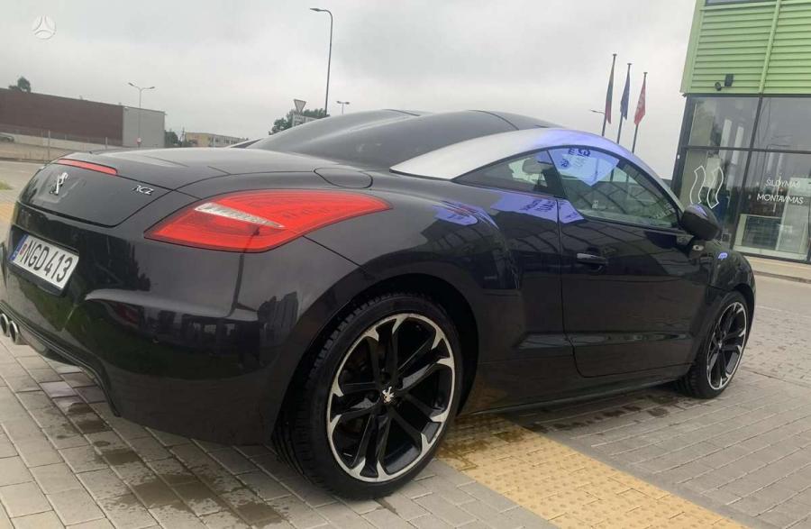 Black Peugeot RCZ 2011 in Vilnius, with an engine capacity of 1.60 L and mileage of 199 thousand km for 6199 €, photo 7 on AUTOMOTO.COM.LV