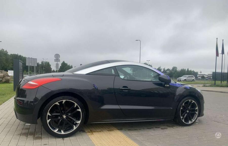Black Peugeot RCZ 2011 in Vilnius, with an engine capacity of 1.60 L and mileage of 199 thousand km for 6199 €, photo 8 on AUTOMOTO.COM.LV