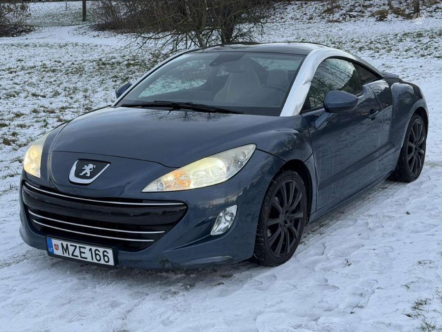 Zils Peugeot RCZ 2010 Viļņa, ar dzinēja tilpumu 1.60 L un nobraukumu 198 tūkst. km par 3300 €, foto 1 vietnē AUTOMOTO.COM.LV