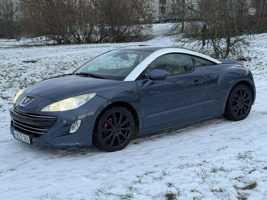 Zils Peugeot RCZ 2010 Viļņa, ar dzinēja tilpumu 1.60 L un nobraukumu 198 tūkst. km par 3300 €, foto 2 vietnē AUTOMOTO.COM.LV
