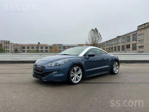 Blue Peugeot RCZ 2014 in Riga, with an engine capacity of 1.60 L and mileage of 35 thousand km for 12300 €, photo 1 on AUTOMOTO.COM.LV
