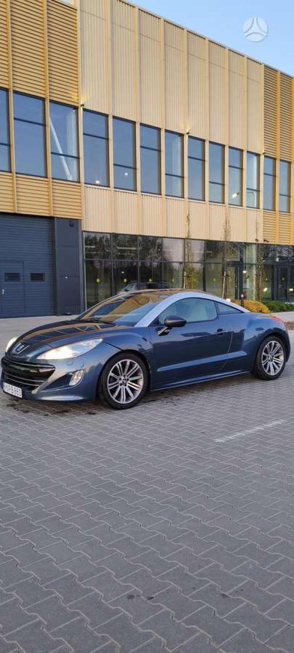 Peugeot RCZ 2012 Viļņa, ar dzinēja tilpumu 1.60 L un nobraukumu 171 tūkst. km par 6200 €, foto 1 vietnē AUTOMOTO.COM.LV