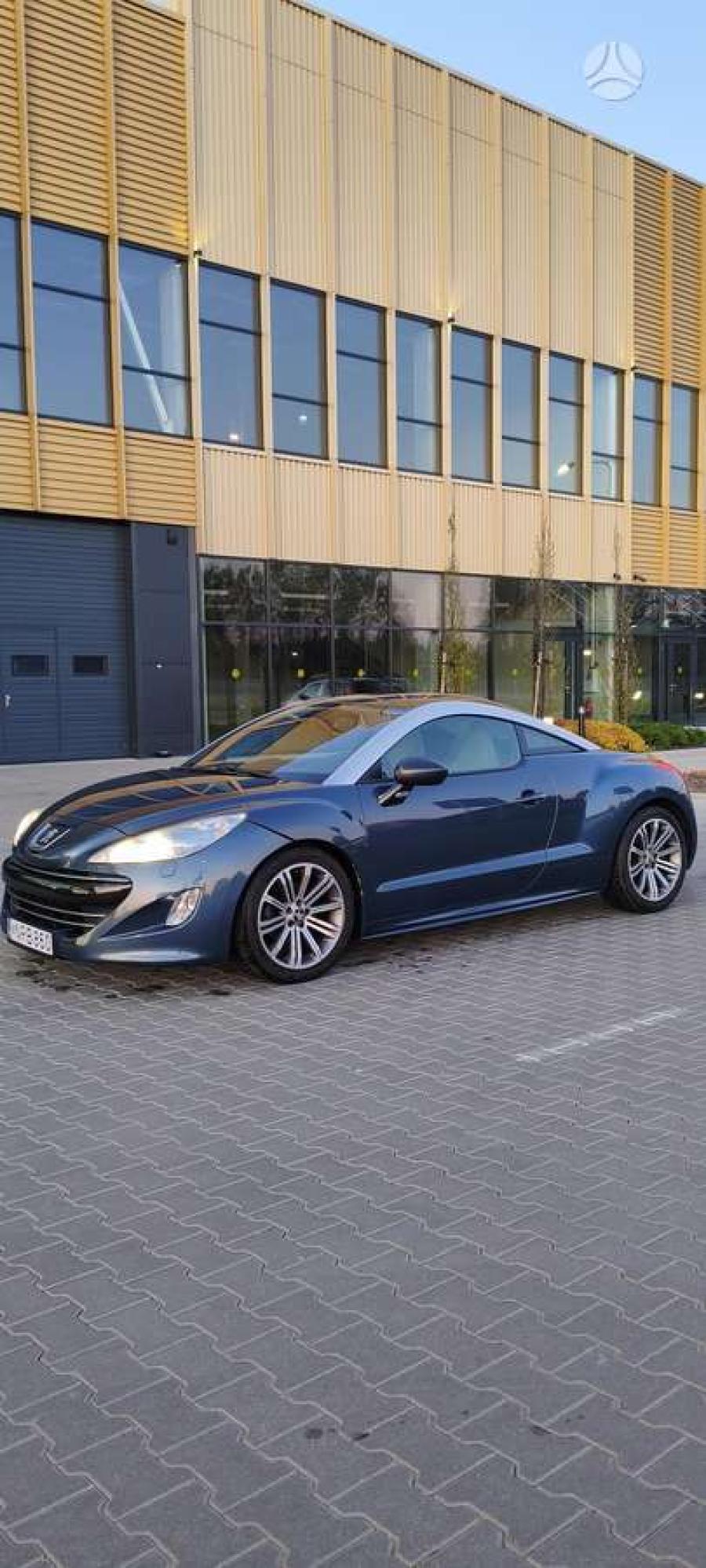 Peugeot RCZ 2012 Viļņa, ar dzinēja tilpumu 1.60 L un nobraukumu 171 tūkst. km par 6200 €, foto 1 vietnē AUTOMOTO.COM.LV