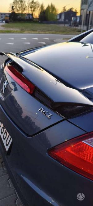 Peugeot RCZ 2012 Viļņa, ar dzinēja tilpumu 1.60 L un nobraukumu 171 tūkst. km par 6200 €, foto 17 vietnē AUTOMOTO.COM.LV