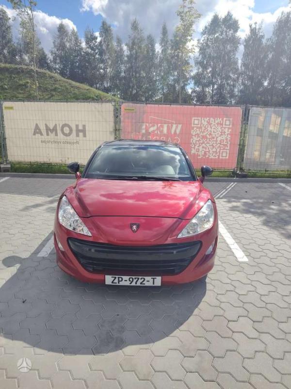 Red Peugeot RCZ 2013 in Vilnius, with an engine capacity of 2.00 L and mileage of 264 thousand km for 5300 €, photo 8 on AUTOMOTO.COM.LV
