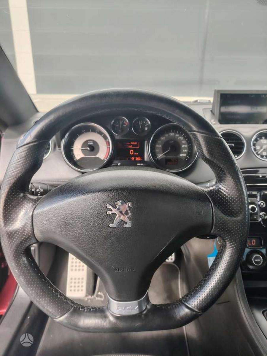 Red Peugeot RCZ 2013 in Vilnius, with an engine capacity of 2.00 L and mileage of 264 thousand km for 5300 €, photo 17 on AUTOMOTO.COM.LV