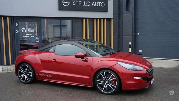 Sarkans Peugeot RCZ 2014 Tallina, ar dzinēja tilpumu 1.66 L un nobraukumu 55 tūkst. km par 23990 €, foto 1 vietnē AUTOMOTO.COM.LV