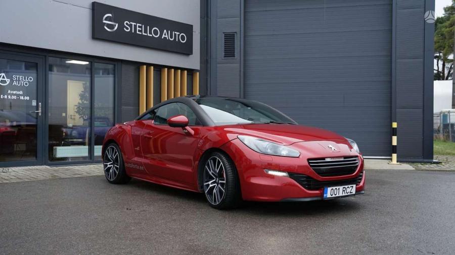 Red Peugeot RCZ 2014 in Tallinn, with an engine capacity of 1.66 L and mileage of 55 thousand km for 23990 €, photo 8 on AUTOMOTO.COM.LV