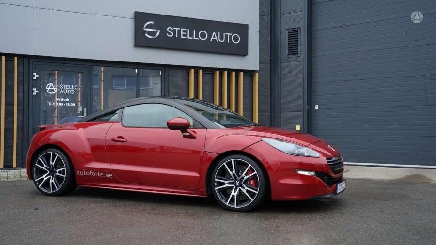 Red Peugeot RCZ 2014 in Tallinn, with an engine capacity of 1.66 L and mileage of 55 thousand km for 23990 €, photo 28 on AUTOMOTO.COM.LV