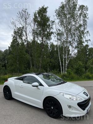 Balts Peugeot RCZ 2010 Rīga, ar dzinēja tilpumu 1.60 L un nobraukumu 190 tūkst. km par 6900 €, foto  vietnē AUTOMOTO.COM.LV