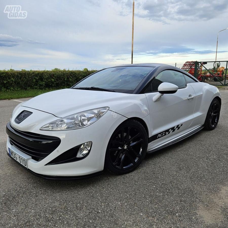 Balts Peugeot RCZ 2011 Kauņa, ar dzinēja tilpumu 1.60 L un nobraukumu 236 tūkst. km par 5600 €, foto 1 vietnē AUTOMOTO.COM.LV