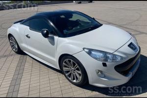 White Peugeot RCZ 2012 in Riga, with an engine capacity of 1.60 L and mileage of 105 thousand km for 8500 €, photo  on AUTOMOTO.COM.LV