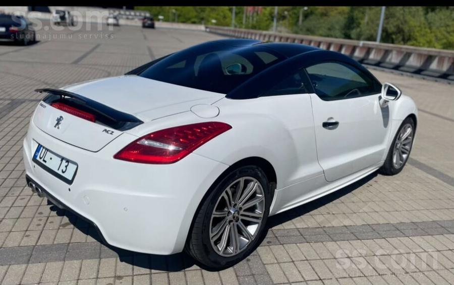 Balts Peugeot RCZ 2012 Rīga, ar dzinēja tilpumu 1.60 L un nobraukumu 105 tūkst. km par 8500 €, foto 4 vietnē AUTOMOTO.COM.LV
