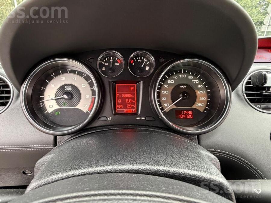 Balts Peugeot RCZ 2012 Rīga, ar dzinēja tilpumu 1.60 L un nobraukumu 105 tūkst. km par 8500 €, foto 13 vietnē AUTOMOTO.COM.LV