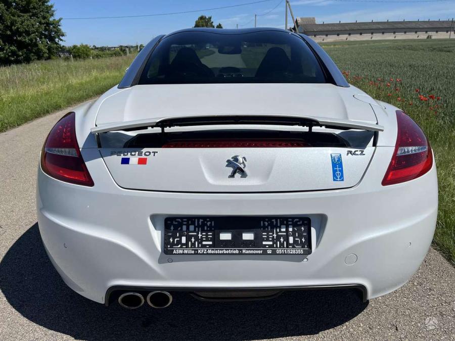 Balts Peugeot RCZ 2013 Panevēža, ar dzinēja tilpumu 1.60 L un nobraukumu 147 tūkst. km par 5850 €, foto 21 vietnē AUTOMOTO.COM.LV