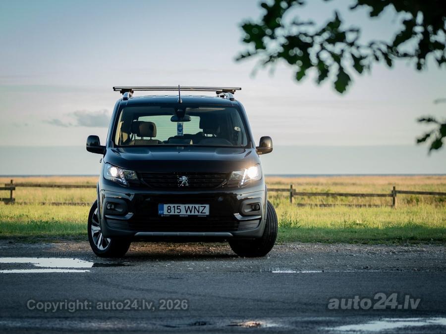 Черный Пежо Rifter 2020 в Таллин, объемом двигателя 1.50 л и пробегом 195 тыс. км за 11990 €, фото 1 на AUTOMOTO.COM.LV