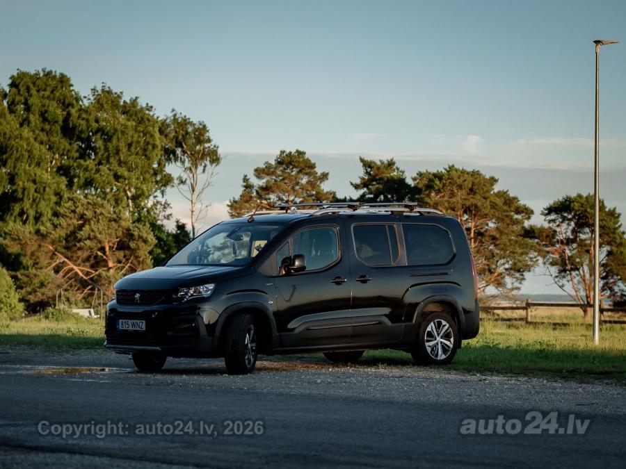 Черный Пежо Rifter 2020 в Таллин, объемом двигателя 1.50 л и пробегом 195 тыс. км за 11990 €, фото 4 на AUTOMOTO.COM.LV