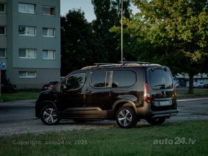 Черный Пежо Rifter 2020 в Таллин, объемом двигателя 1.50 л и пробегом 195 тыс. км за 11990 €, фото 6 на AUTOMOTO.COM.LV