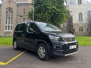Black Peugeot Rifter 2020 in Narva-Joesuu, with an engine capacity of 1.50 L and mileage of 106 thousand km for 16600 €, photo  on AUTOMOTO.COM.LV