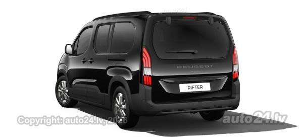 Melns Peugeot Rifter 2026 Tallina, ar dzinēja tilpumu 1.50 L un nobraukumu 0 tūkst. km par 31990 €, foto 4 vietnē AUTOMOTO.COM.LV
