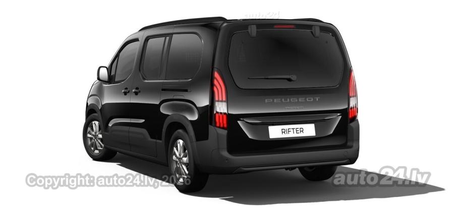 Melns Peugeot Rifter 2026 Tallina, ar dzinēja tilpumu 1.50 L un nobraukumu 0 tūkst. km par 31990 €, foto 4 vietnē AUTOMOTO.COM.LV