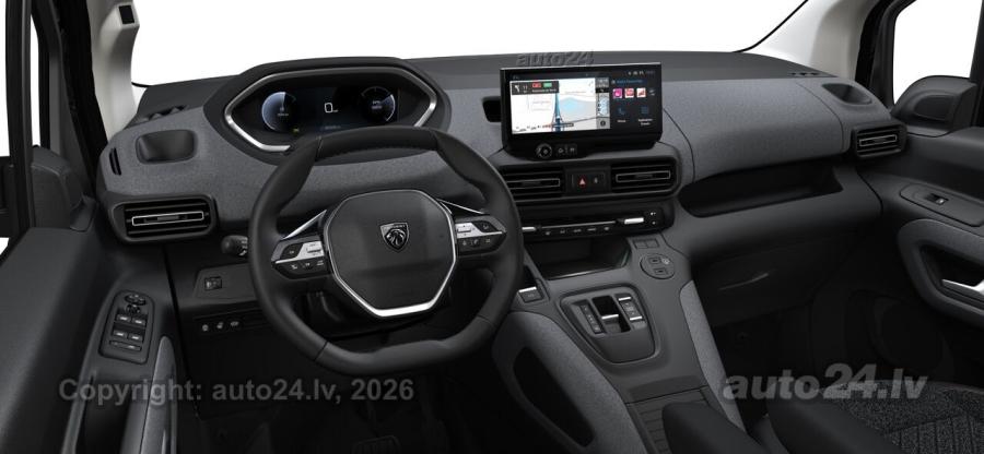 Melns Peugeot Rifter 2026 Tallina, ar dzinēja tilpumu 1.50 L un nobraukumu 0 tūkst. km par 31990 €, foto 7 vietnē AUTOMOTO.COM.LV