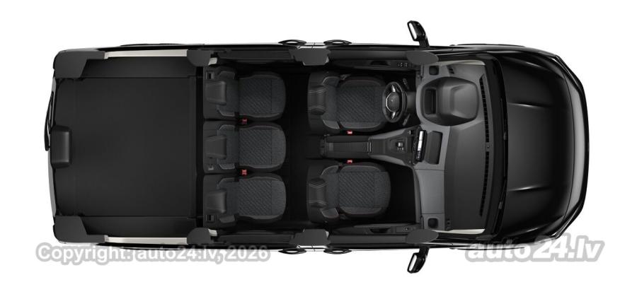 Melns Peugeot Rifter 2026 Tallina, ar dzinēja tilpumu 1.50 L un nobraukumu 0 tūkst. km par 31990 €, foto 10 vietnē AUTOMOTO.COM.LV