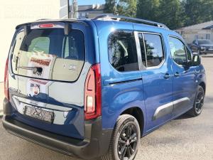 Blue Peugeot Rifter 2024 in Riga, with an engine capacity of 0.00 L and mileage of 1000 thousand km for 15800 €, photo 6 on AUTOMOTO.COM.LV