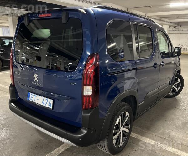 Zils Peugeot Rifter 2025 Liepāja, ar dzinēja tilpumu 0.00 L un nobraukumu 6 tūkst. km par 27750 €, foto 3 vietnē AUTOMOTO.COM.LV