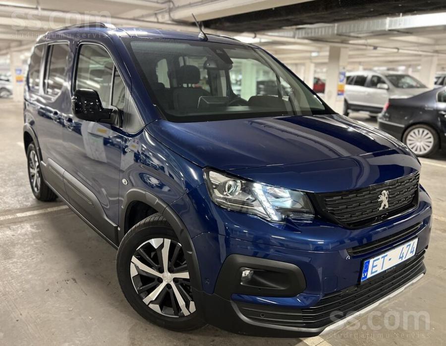Zils Peugeot Rifter 2025 Liepāja, ar dzinēja tilpumu 0.00 L un nobraukumu 6 tūkst. km par 27750 €, foto 3 vietnē AUTOMOTO.COM.LV