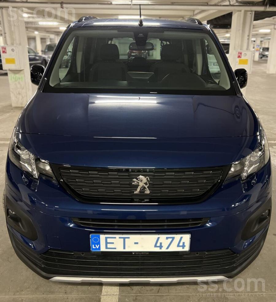 Zils Peugeot Rifter 2025 Liepāja, ar dzinēja tilpumu 0.00 L un nobraukumu 6 tūkst. km par 27750 €, foto 6 vietnē AUTOMOTO.COM.LV