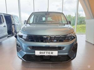 Blue Peugeot Rifter 2026 in Vilnius, with an engine capacity of 1.50 L and mileage of 0 thousand km for 26400 €, photo 3 on AUTOMOTO.COM.LV