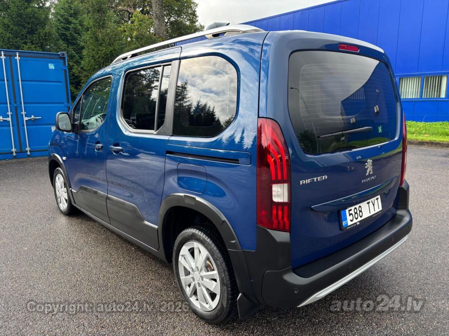 Zils Peugeot Rifter 2018 Paide, ar dzinēja tilpumu 1.50 L un nobraukumu 98 tūkst. km par 14490 €, foto 5 vietnē AUTOMOTO.COM.LV