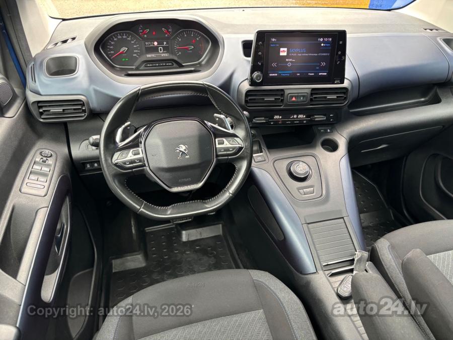 Zils Peugeot Rifter 2018 Paide, ar dzinēja tilpumu 1.50 L un nobraukumu 98 tūkst. km par 14490 €, foto 12 vietnē AUTOMOTO.COM.LV