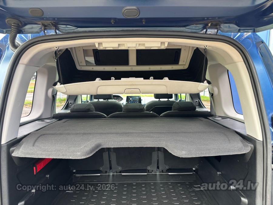 Zils Peugeot Rifter 2018 Paide, ar dzinēja tilpumu 1.50 L un nobraukumu 98 tūkst. km par 14490 €, foto 27 vietnē AUTOMOTO.COM.LV