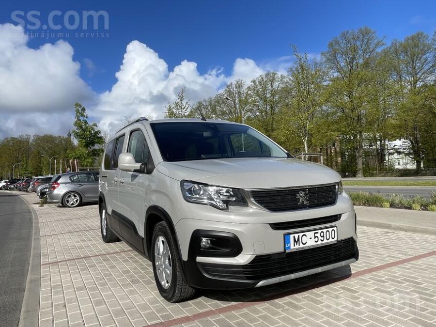 Brūns Peugeot Rifter 2019 Rīga, ar dzinēja tilpumu 1.50 L un nobraukumu 238 tūkst. km par 34900 €, foto 1 vietnē AUTOMOTO.COM.LV