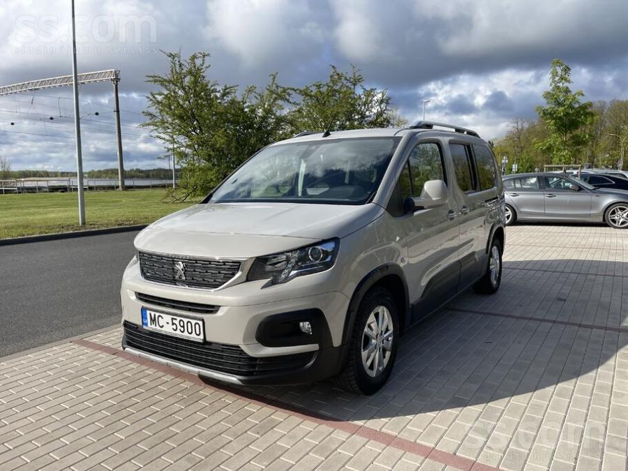 Brūns Peugeot Rifter 2019 Rīga, ar dzinēja tilpumu 1.50 L un nobraukumu 238 tūkst. km par 34900 €, foto 2 vietnē AUTOMOTO.COM.LV