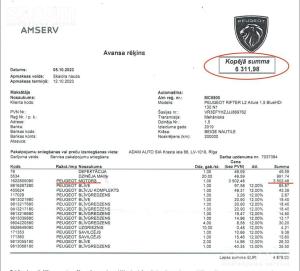 Brūns Peugeot Rifter 2019 Rīga, ar dzinēja tilpumu 1.50 L un nobraukumu 238 tūkst. km par 34900 €, foto 13 vietnē AUTOMOTO.COM.LV