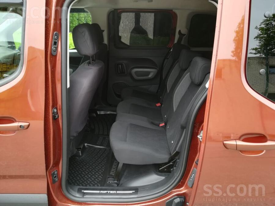Коричневый Пежо Rifter 2019 в Рига, объемом двигателя 1.50 л и пробегом 150 тыс. км за 12000 €, фото 13 на AUTOMOTO.COM.LV