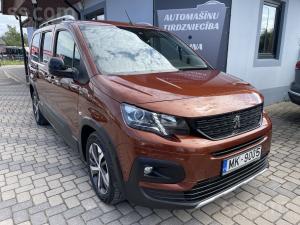 Brown Peugeot Rifter 2020 in Talsi, with an engine capacity of 1.20 L and mileage of 227 thousand km for 10900 €, photo  on AUTOMOTO.COM.LV