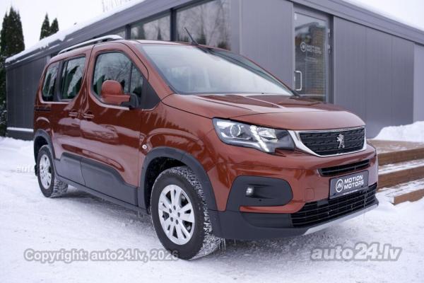 Brūns Peugeot Rifter 2020 Tallina, ar dzinēja tilpumu 1.50 L un nobraukumu 104 tūkst. km par 13900 €, foto 1 vietnē AUTOMOTO.COM.LV