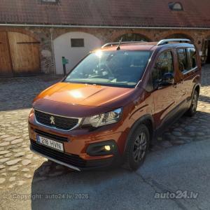 Brown Peugeot Rifter 2021 in Tallinn, with an engine capacity of 1.50 L and mileage of 204 thousand km for 16500 €, photo  on AUTOMOTO.COM.LV