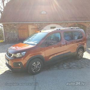 Brown Peugeot Rifter 2021 in Tallinn, with an engine capacity of 1.50 L and mileage of 204 thousand km for 16500 €, photo 4 on AUTOMOTO.COM.LV