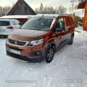 Brown Peugeot Rifter 2021 in Tallinn, with an engine capacity of 1.50 L and mileage of 204 thousand km for 16500 €, photo 10 on AUTOMOTO.COM.LV
