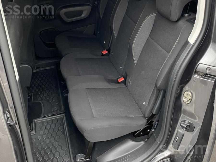 Grey Peugeot Rifter 2019 in Daugavpils, with an engine capacity of 1.20 L and mileage of 0 thousand km for 10990 €, photo 7 on AUTOMOTO.COM.LV