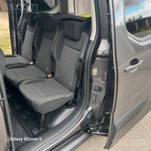 Grey Peugeot Rifter 2019 in Limbazi, with an engine capacity of 1.50 L and mileage of 146 thousand km for 13900 €, photo 11 on AUTOMOTO.COM.LV