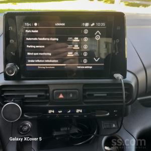 Grey Peugeot Rifter 2019 in Limbazi, with an engine capacity of 1.50 L and mileage of 146 thousand km for 13900 €, photo 16 on AUTOMOTO.COM.LV