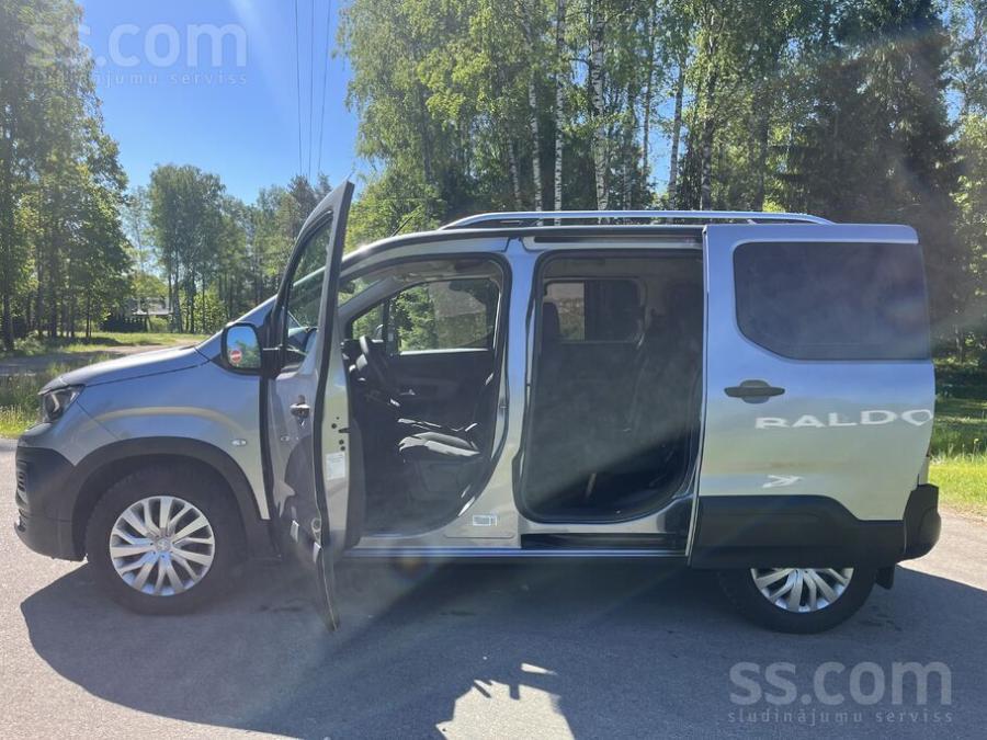 Серый Пежо Rifter 2020 в Рига, объемом двигателя 1.50 л и пробегом 150 тыс. км за 8990 €, фото 12 на AUTOMOTO.COM.LV