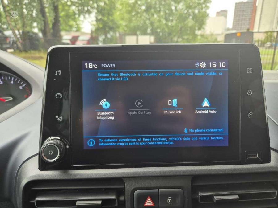 Серый Пежо Rifter 2021 в Вильнюс, объемом двигателя 1.20 л и пробегом 130 тыс. км за 14500 €, фото 16 на AUTOMOTO.COM.LV
