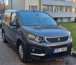 Grey Peugeot Rifter 2021 in Tallinn, with an engine capacity of 1.50 L and mileage of 15 thousand km for 19000 €, photo  on AUTOMOTO.COM.LV